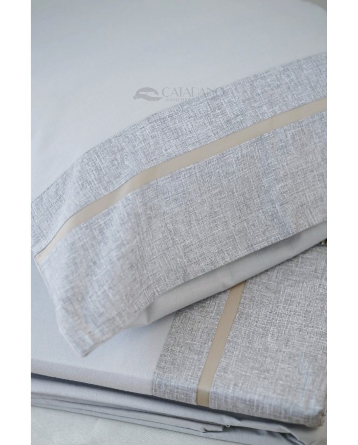 Completo lenzuola in flanella di puro cotone Baco di FAZZINI - Catapano ...