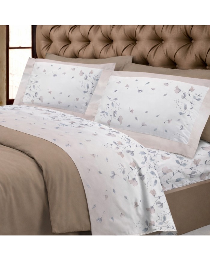 Completo lenzuola matrimoniale in flanella 100% cotone Super Europa dis ...